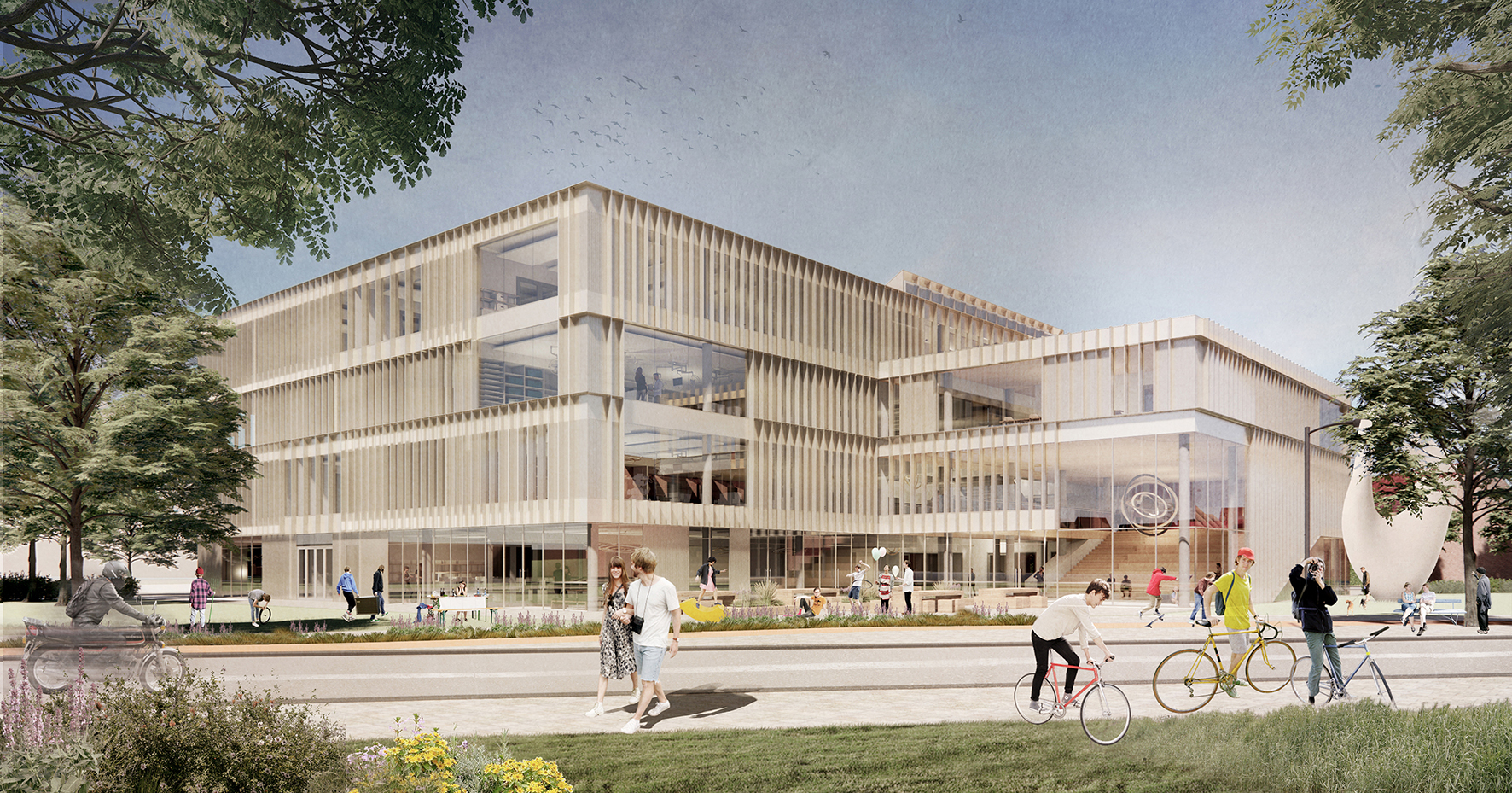 Nieuwbouw Metropolis Lyceum Amsterdam - ITN Techniek Ede | ITN Techniek Ede